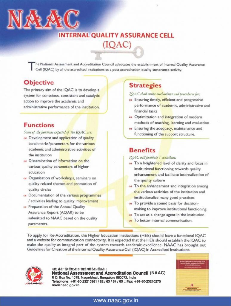 IQAC Summary Report